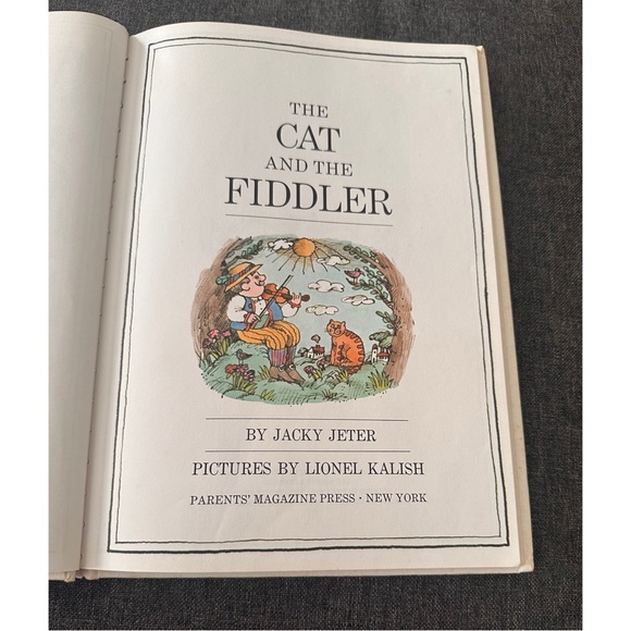 Parent’s Magazine Press | Other | Vintage 968 The Cat And The Fiddler ...